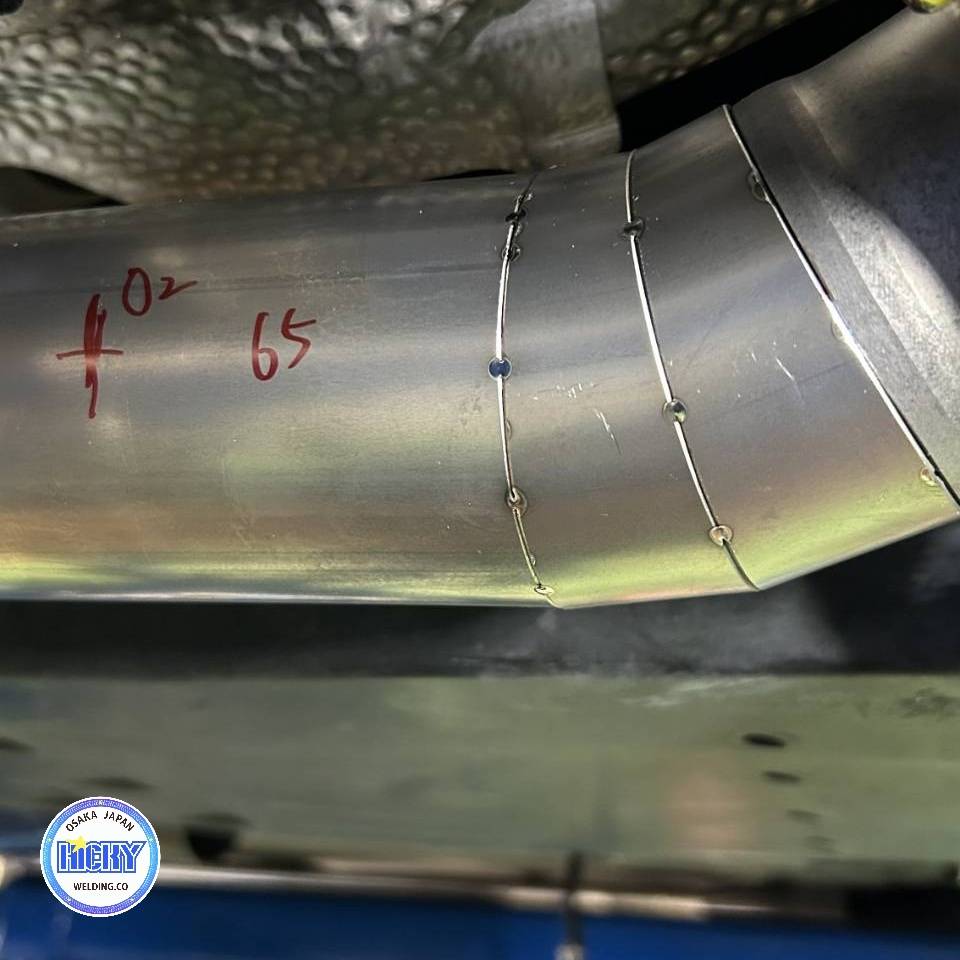 LEXUS IS500 F SPORTS チタンマフラー② | HICKY WELDING(ヒッキー溶接)