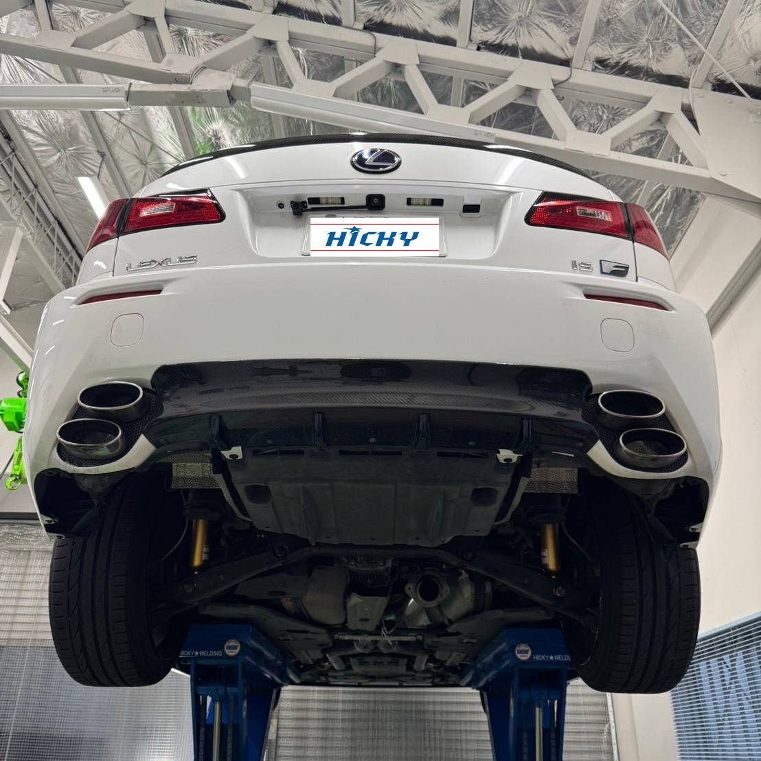 LEXUS ISF ワンオフチタンマフラー 製作① | HICKY WELDING(ヒッキー溶接)