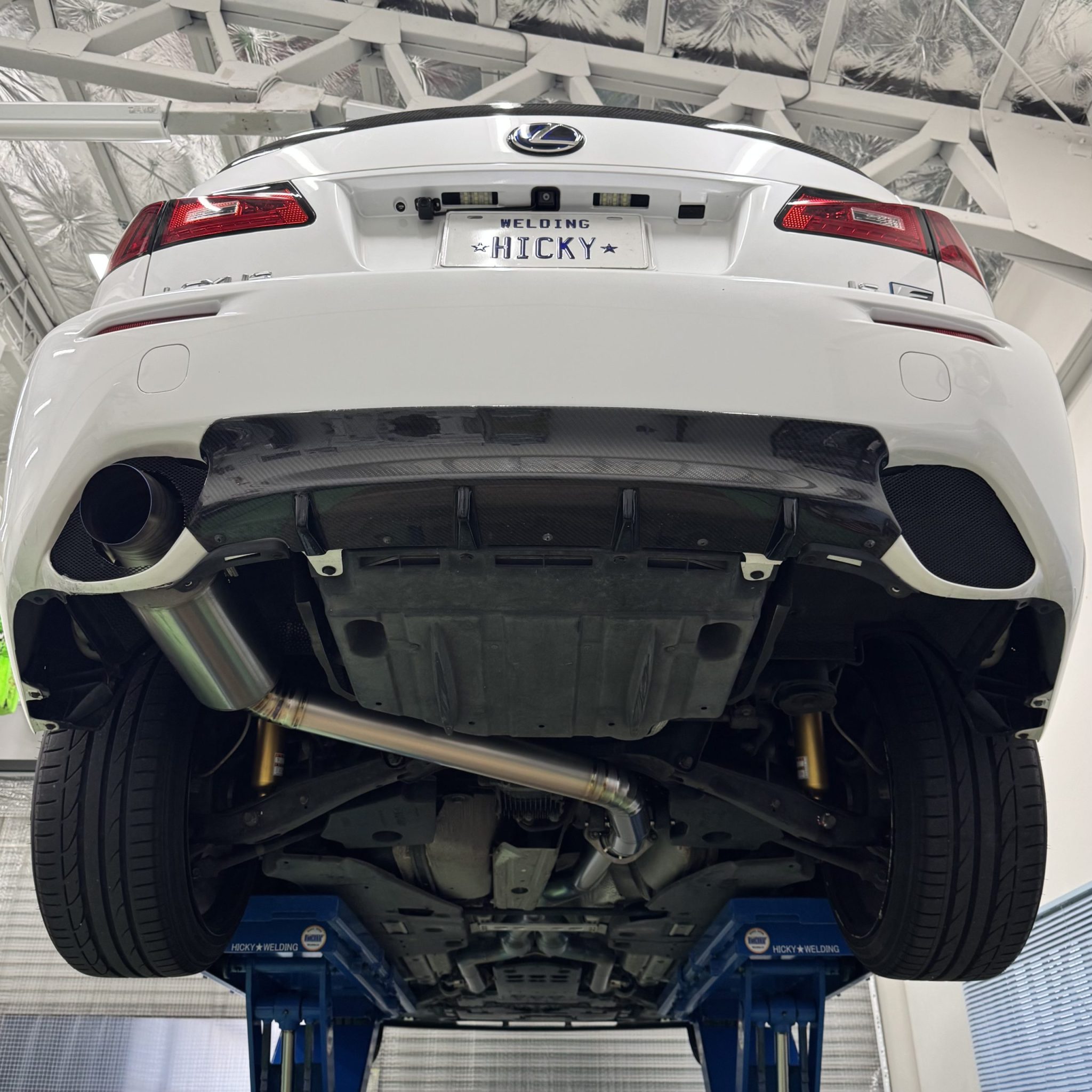 LEXUS ISF ワンオフチタンマフラー 製作③ | HICKY WELDING(ヒッキー溶接)